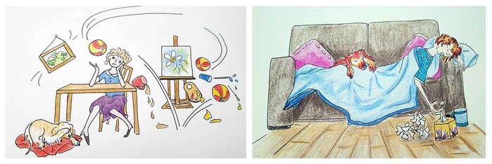Doodle Art Sketches Can Be Very Therapeutic - Rosemarie O'Leary Artist